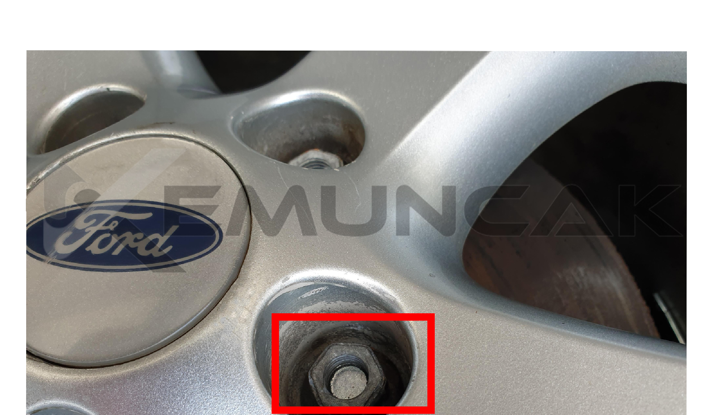 (100% Genuine) FORD Alloy Wheel Nuts 19mm M12 x 1.5 - Fiesta Focus KA ...