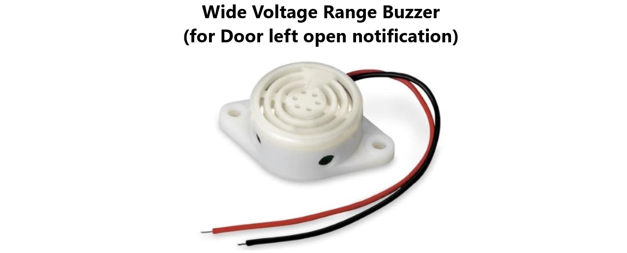Buzzer DC 9V - 24V Powered for Door Access Control Terminal use Beep ...