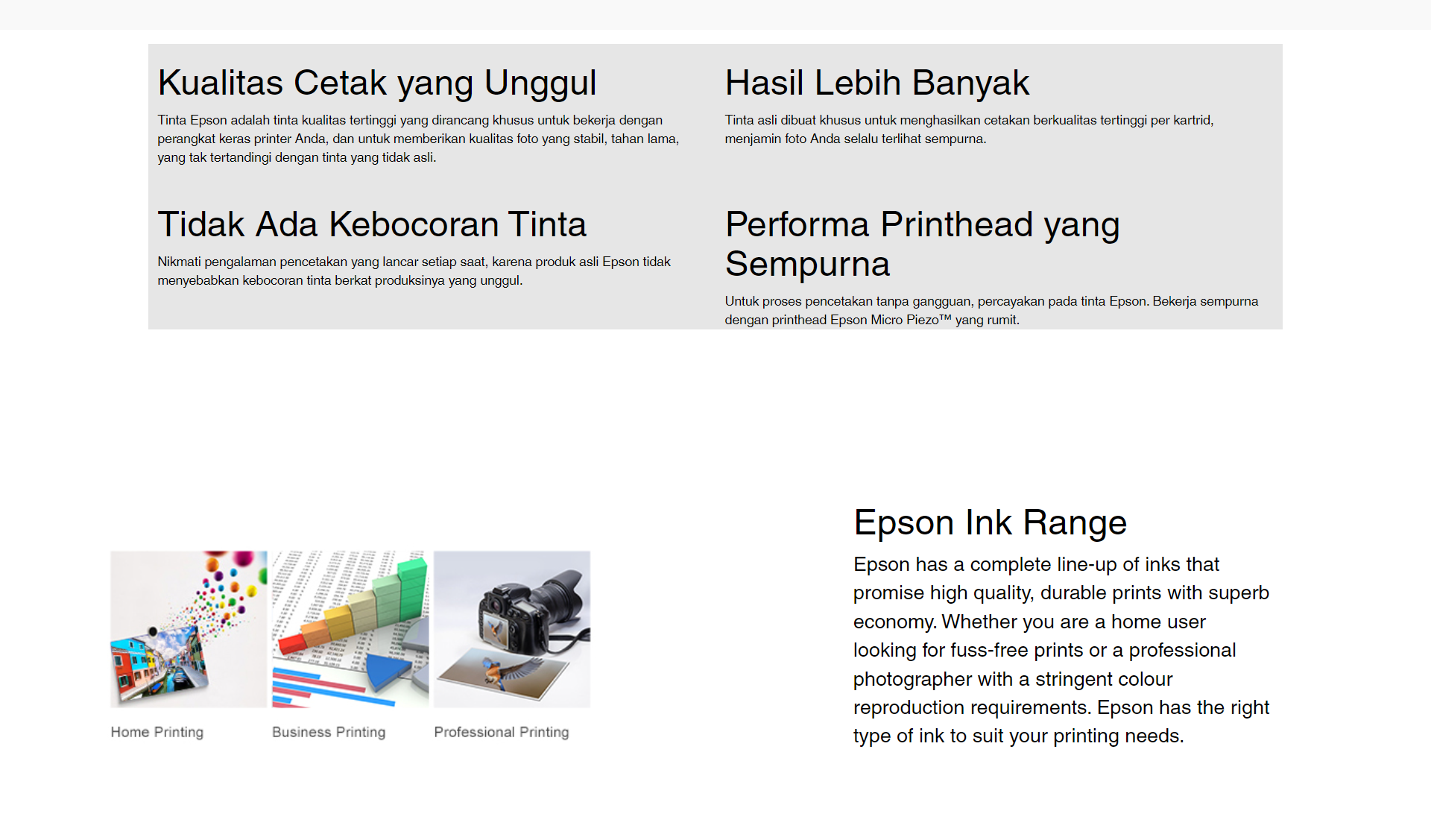 Epson T289 Black Ink Cartridge / Epson T290 Color Ink Cartridge for ...