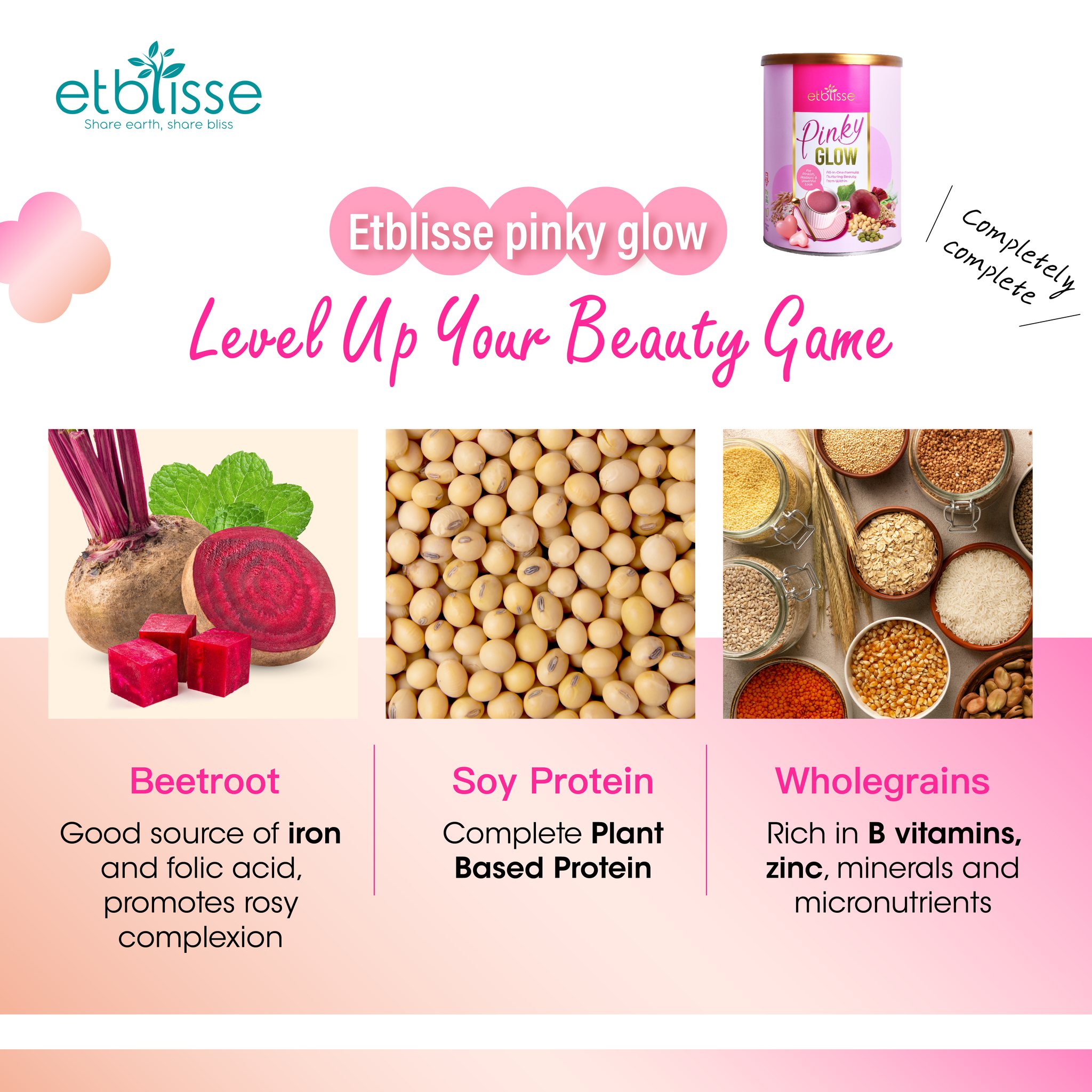 Etblisse Pinky Glow 800g, | Shopee Malaysia
