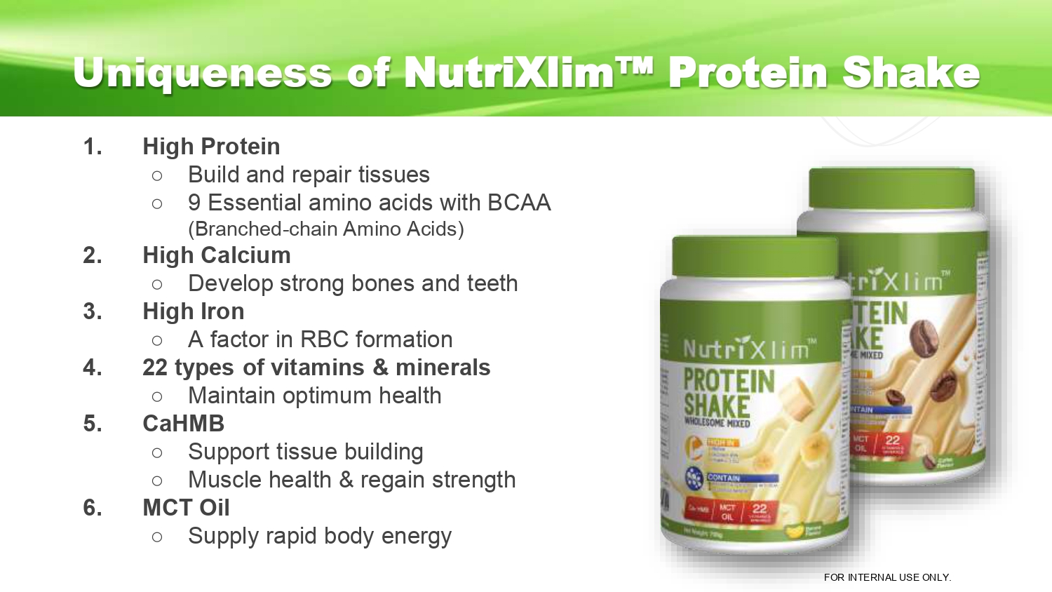 [NUTRIXLIM] Protein Shake 700gm Can Banana Flavour - Wholesome Mixed ...