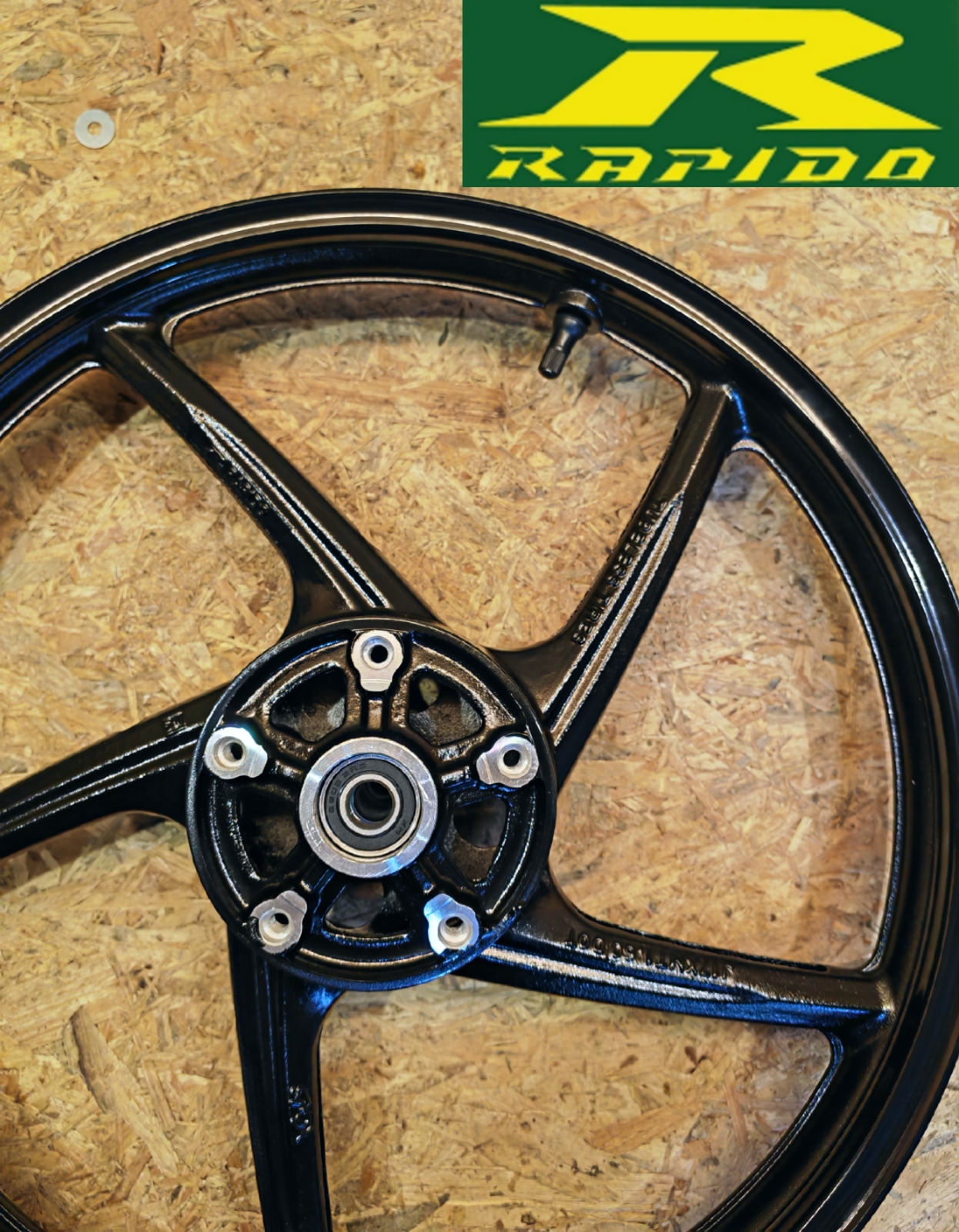 Sport Rim RAPIDO 501 160/160/17' Yamaha Y15ZR Y15 Ysuku SPORT RIM Black ...