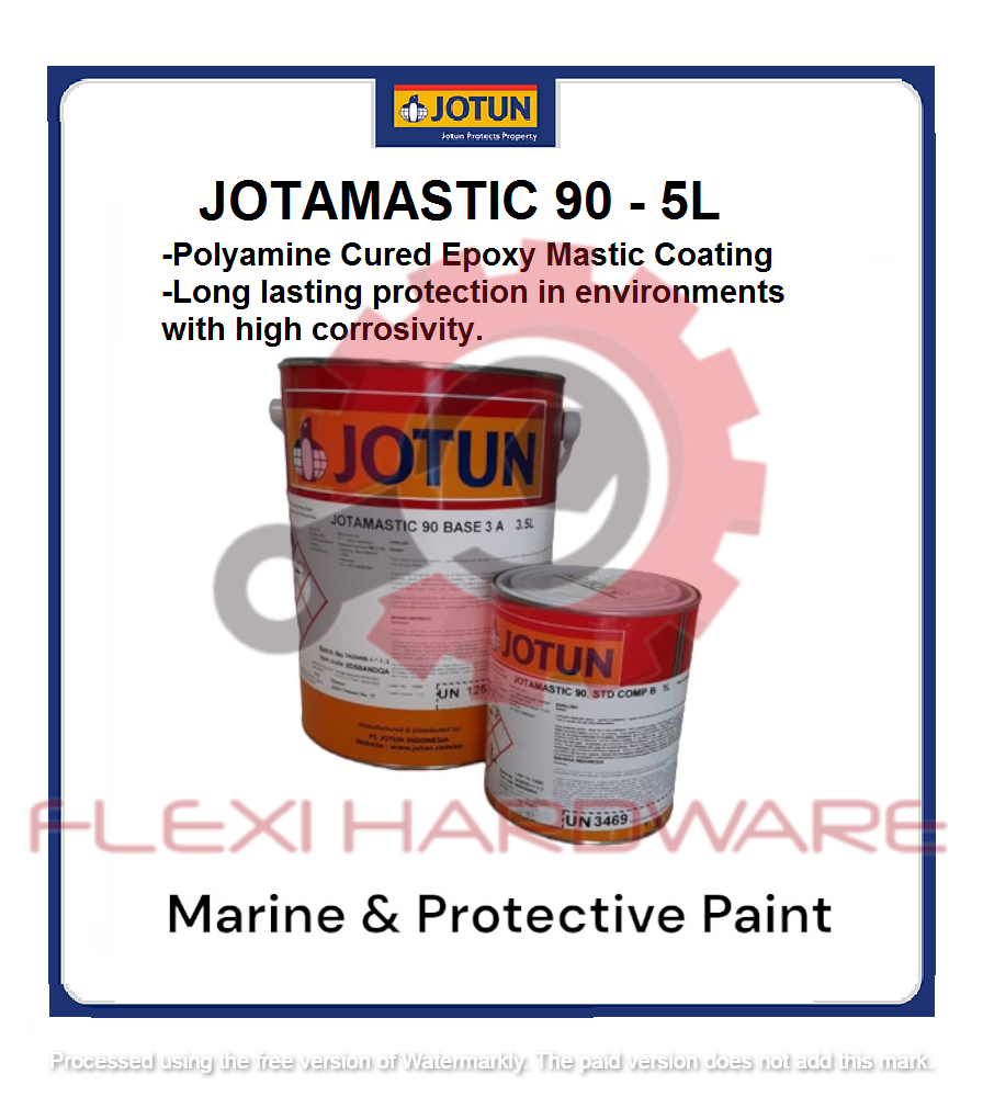 Jotun Jotamastic 90 (3.55Litre) + Comp B (1 Litre) Polyamine Mastic ...