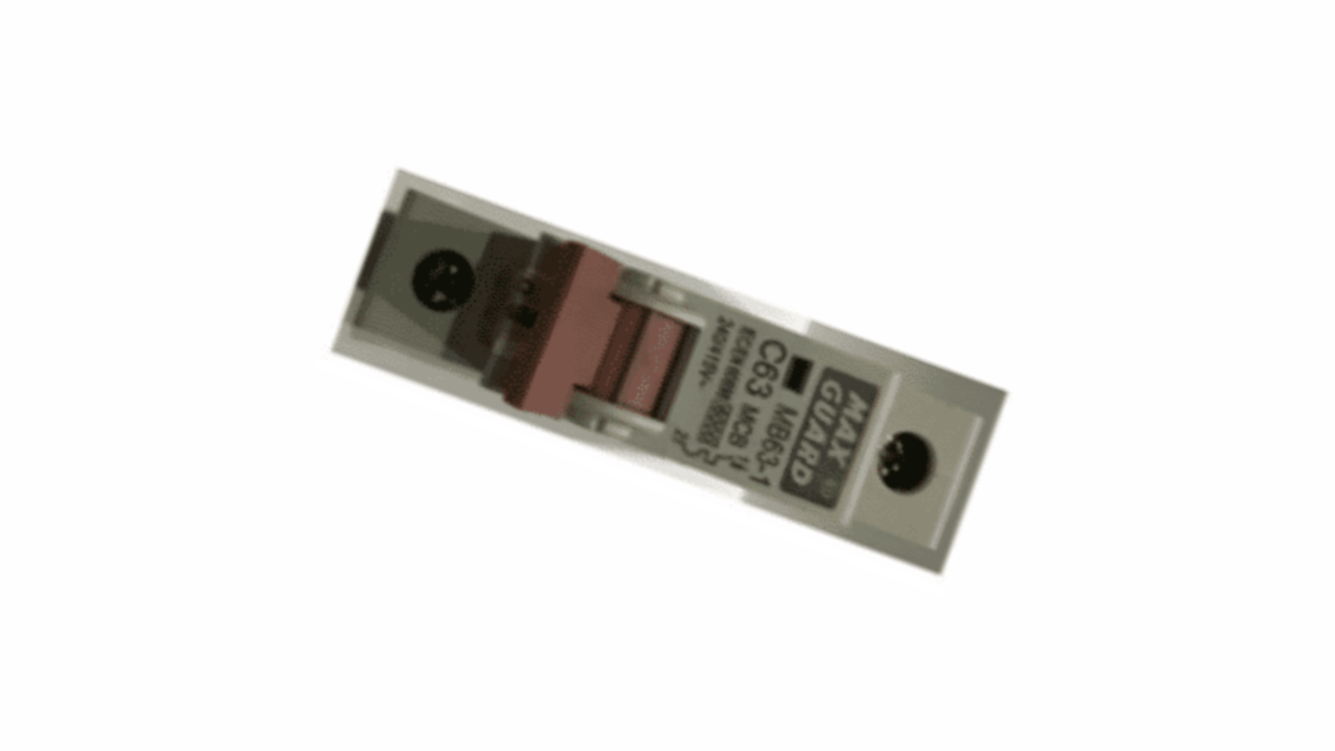 Maxguard Single 1 Pole 63A MCB Circuit Breaker Type C 6KA 240V / 415V ...