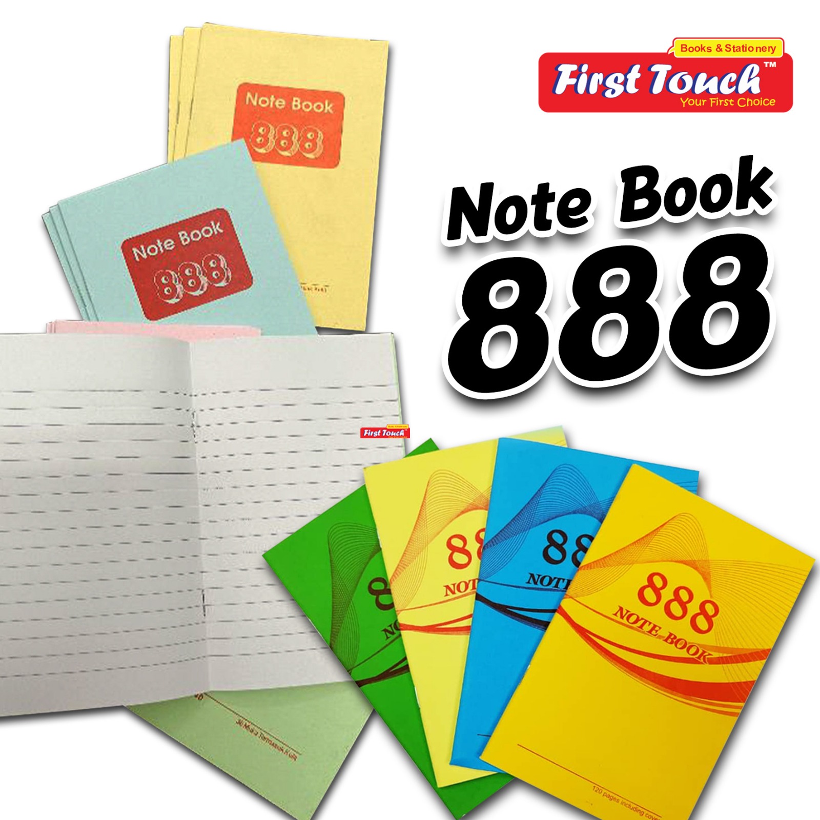 72pcs / 144pcs 555 Note Book Economy Pocket Book Buku Nota 555 / 888 Buku Kecil 72pcs / 144pcs ...