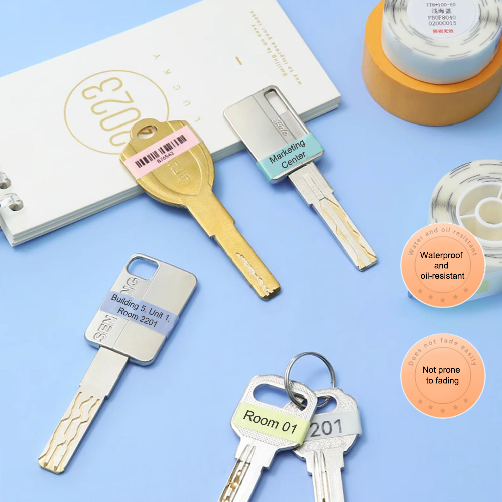 NIIMBOT B21/B1/B3S Key classification label sticker waterproof marker ...