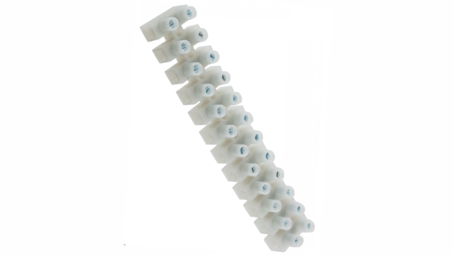 PVC 380V 20A Wire Connector Termination Block White Color Colour for ...