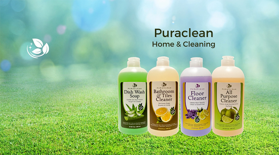 Puraclean Home Floor & Tiles Cleaner / Dish Wash / All Purpose Cleaning ...