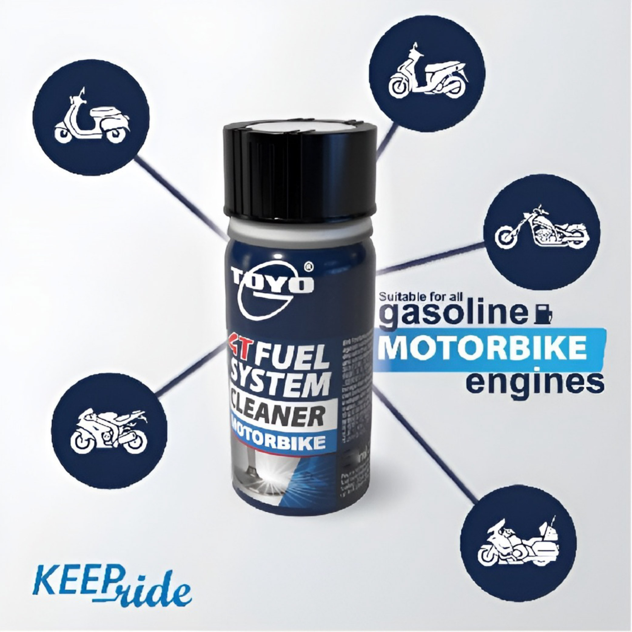 TOYO G 4T Fuel System Cleaner Motorcycle Fuel Injector Cleaner ...