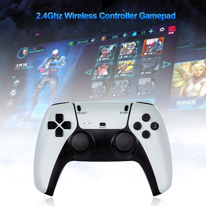 Over 10000 Multiplayer Games with 4K Game Stick with two 2.4G Wireless ...