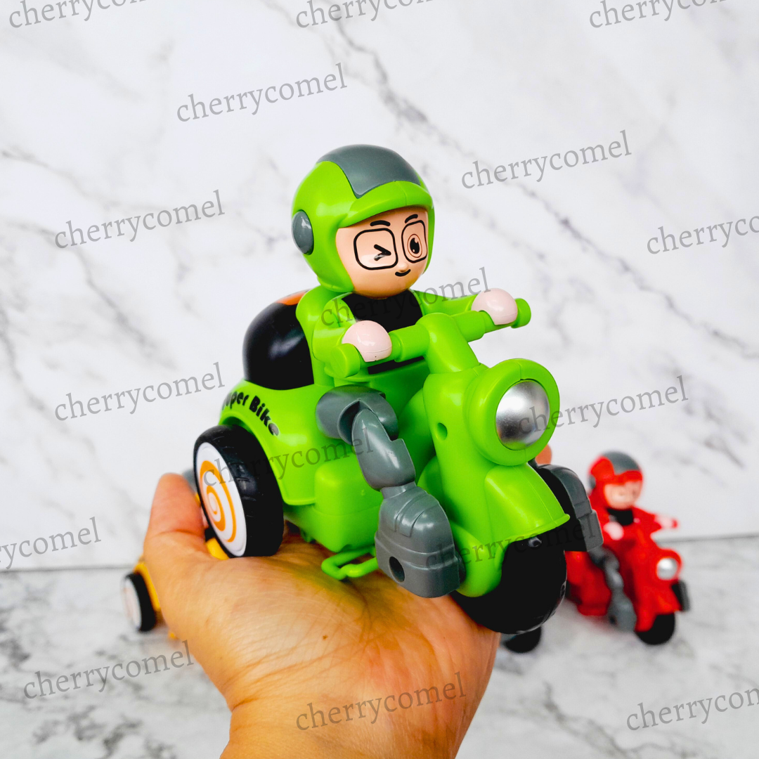 Delivery Rider Grab Driver Scooter Motorbike Bicycle Bike Toys Toy Food ...