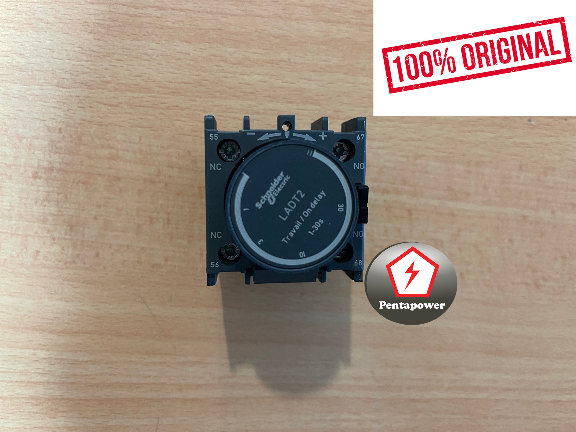 Schneider LADT2 TeSys D - time delay auxiliary contact block - 1 NO + 1 ...