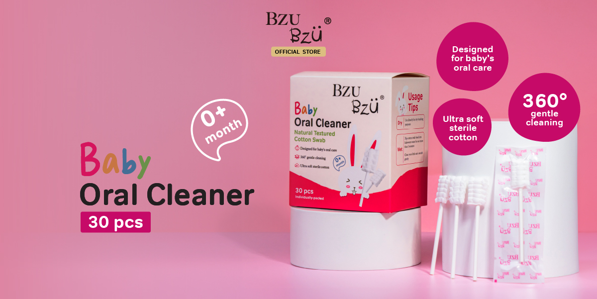 BZU BZU Baby Oral Cleaner (30pcs) | Shopee Malaysia