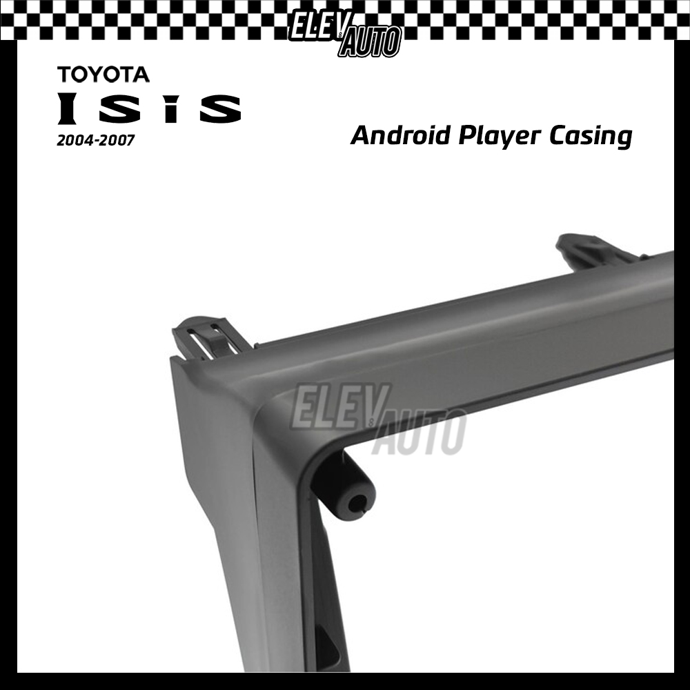 Toyota Isis 2004-2007 9" Android Player Casing Installation Dash Kit Player Casing With Socket ...