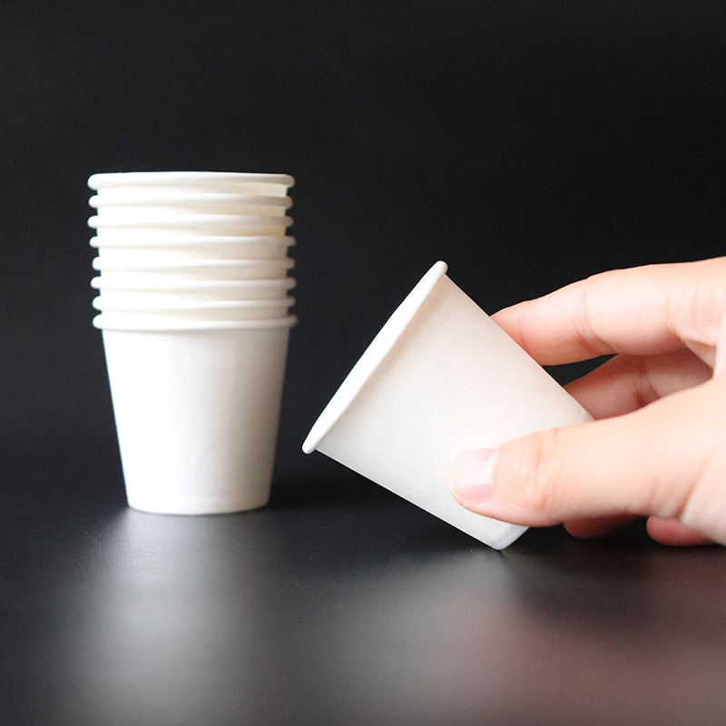 【Bundle 1000pc /2000pc】50ml 2.5oz Paper Sample Cup Plain White ...