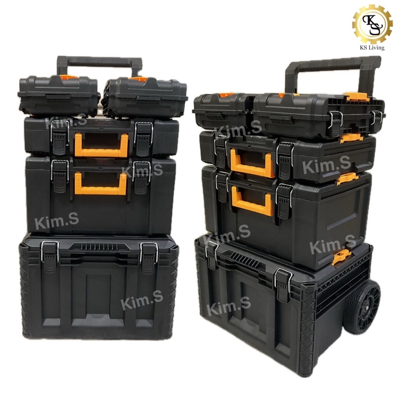 Kim.S Mivon Super M Tools Box Rolling Toolbox Multipurpose Case Drill ...