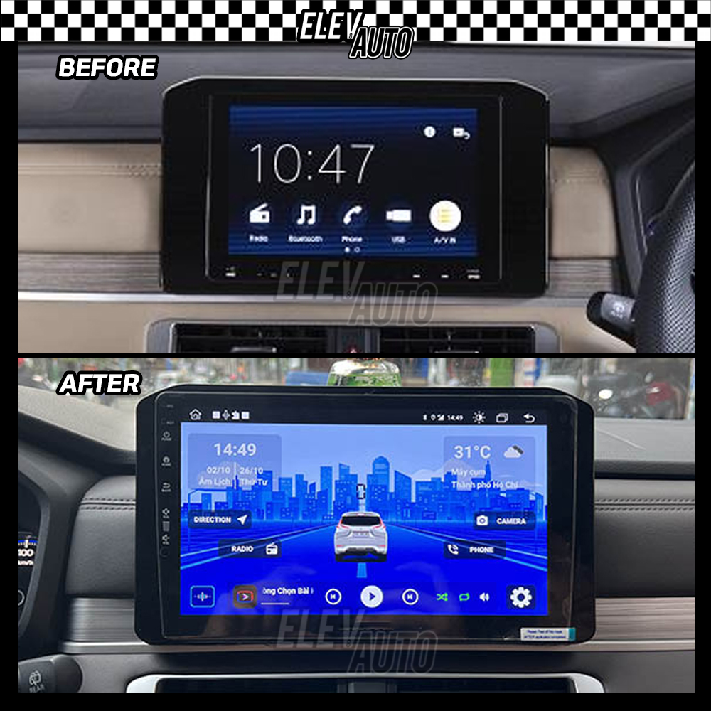 Mitsubishi XPANDER 2017-2026 Android Player Casing 10" with Player ...