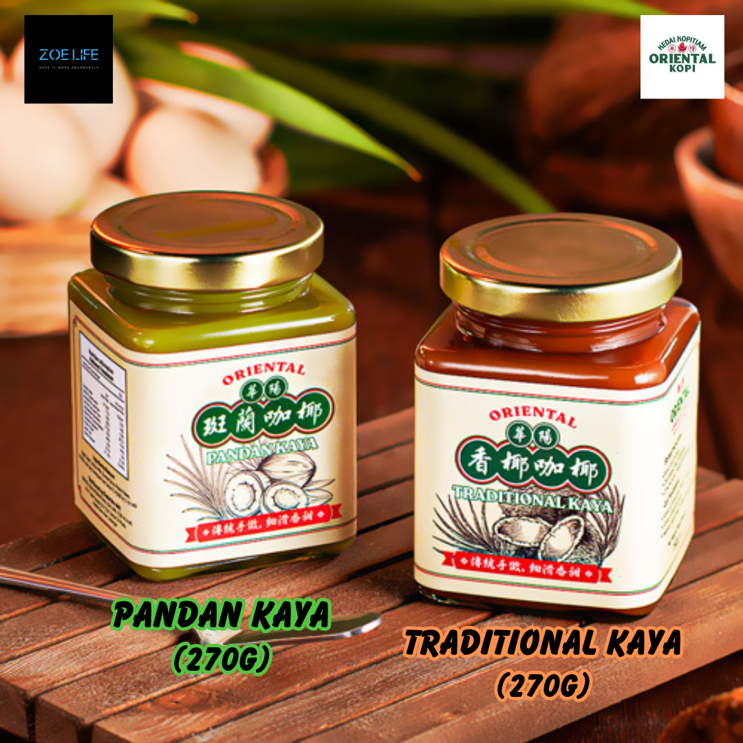 华阳 Oriental Traditional Kaya 传统香椰咖椰 / 斑斓咖椰 Pandan Kaya | Shopee Malaysia