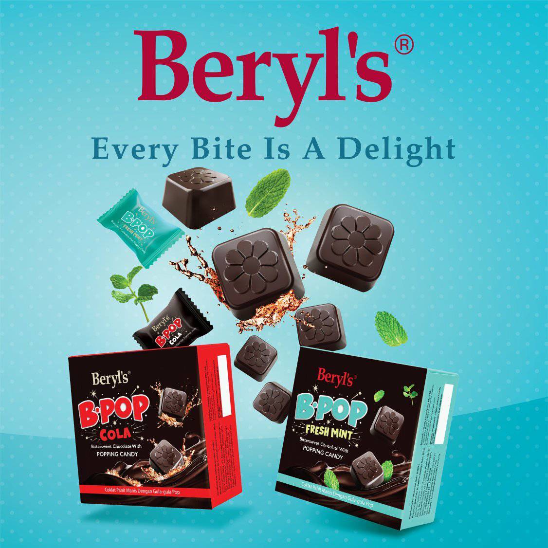 BERYLS Chocolate Coklat Beryls Tiramisu Chocolate Beryls Dark Chocolate ...