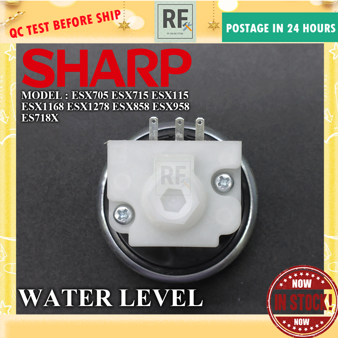 SHARP WASHING MACHINE WATER LEVEL SENSOR DETECTOR ESX705 ESX715 ESX115 ...