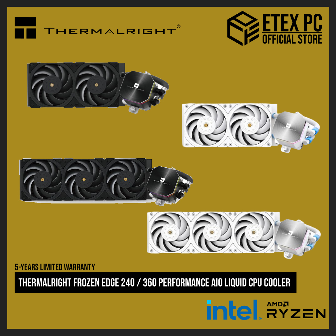 Thermalright Frozen Edge 240 / 360 Performance AIO Liquid CPU Cooler ...