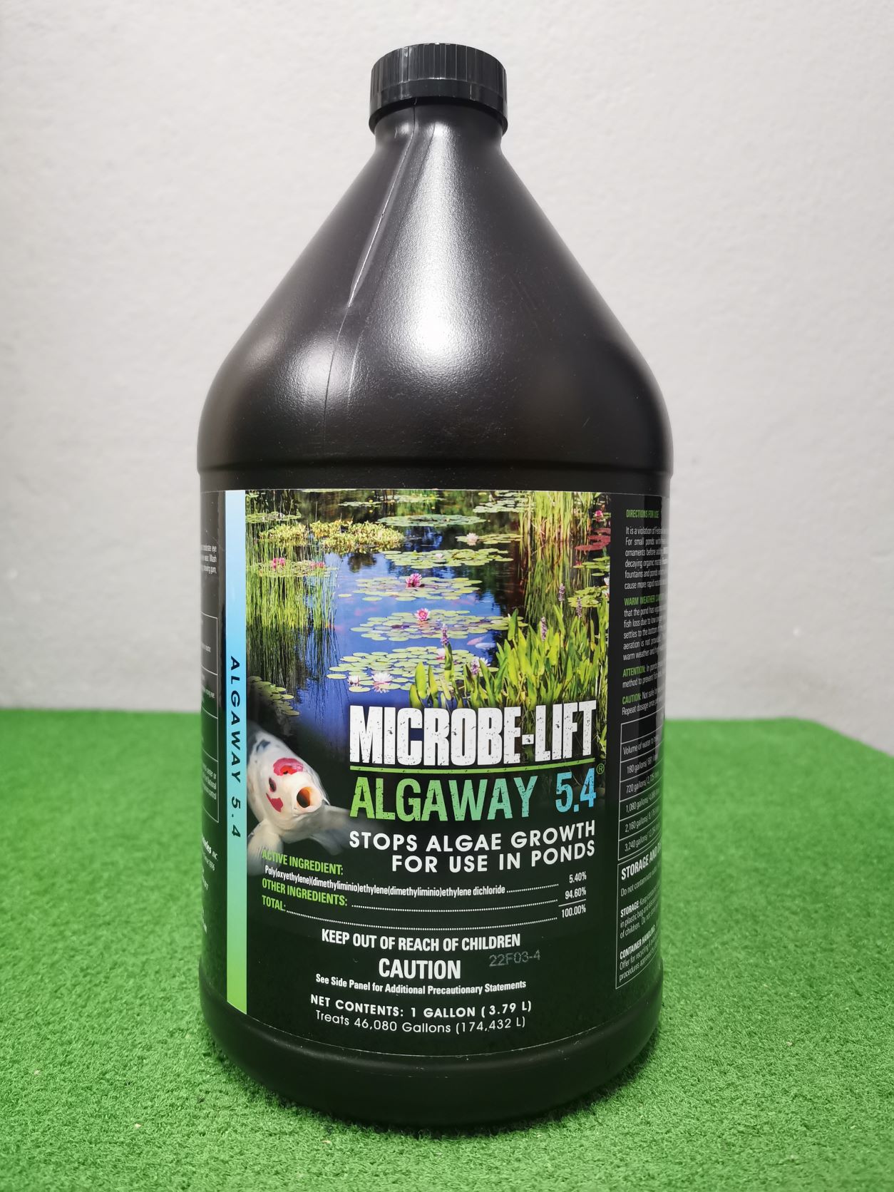 Microbe-Lift Algaway 5.4 (1gal/ 3.79L) Algaecide Anti Algae Remover ...