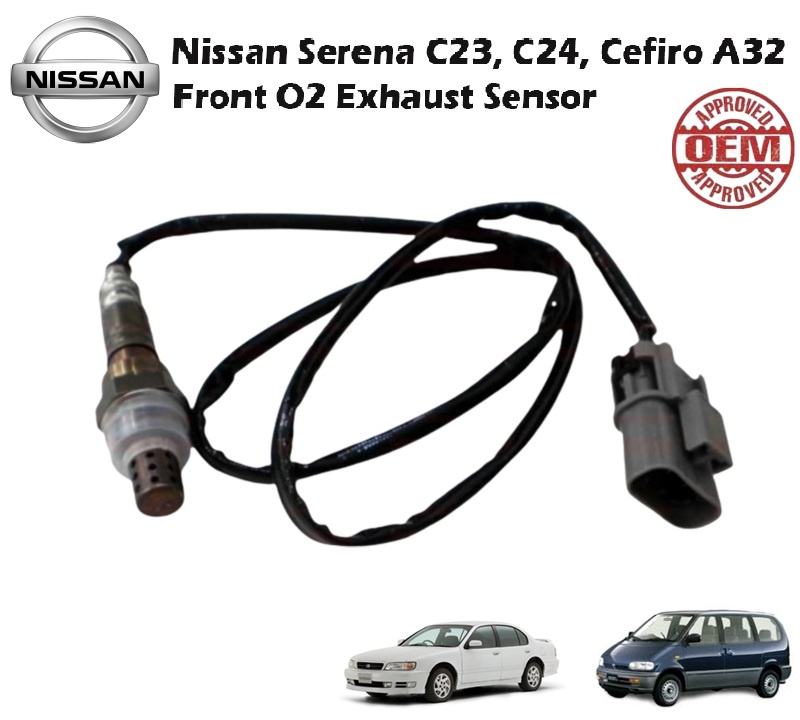 Nissan Serena C23, C24, Cefiro A32 Front O2 Exhaust Sensor | Shopee Malaysia