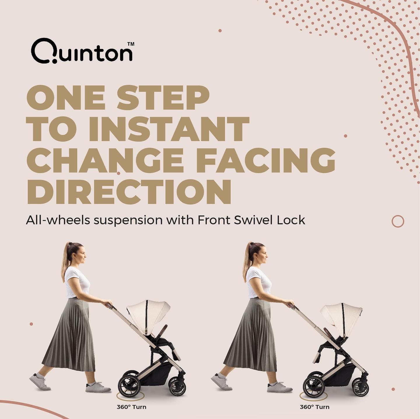 Quinton Travel System (Roxy / Nior / On The Go Stroller + Miumo/ Gemm ...