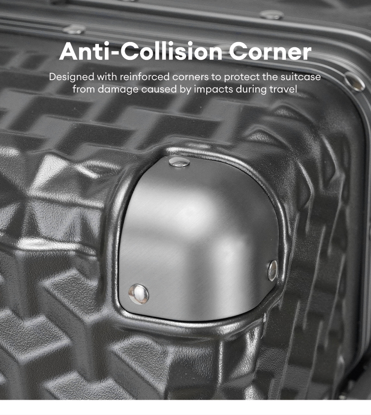 Case Valker LUXT PC Aluminum Frame Hard Case Luggage Bag Suitcase (20 ...
