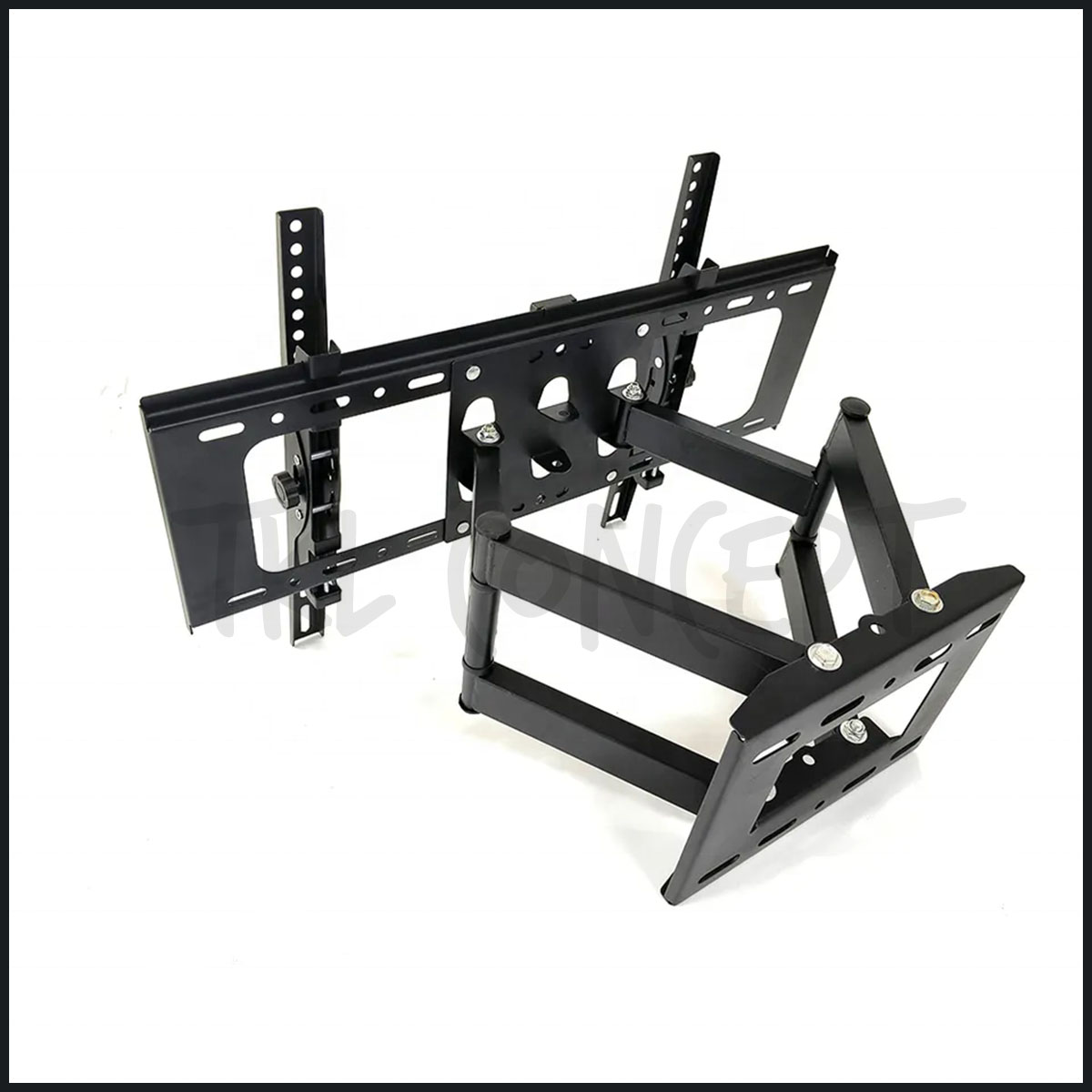 【TKL】Universal 40-80 inch Full Motion Swivel TV Bracket Adjustable ...