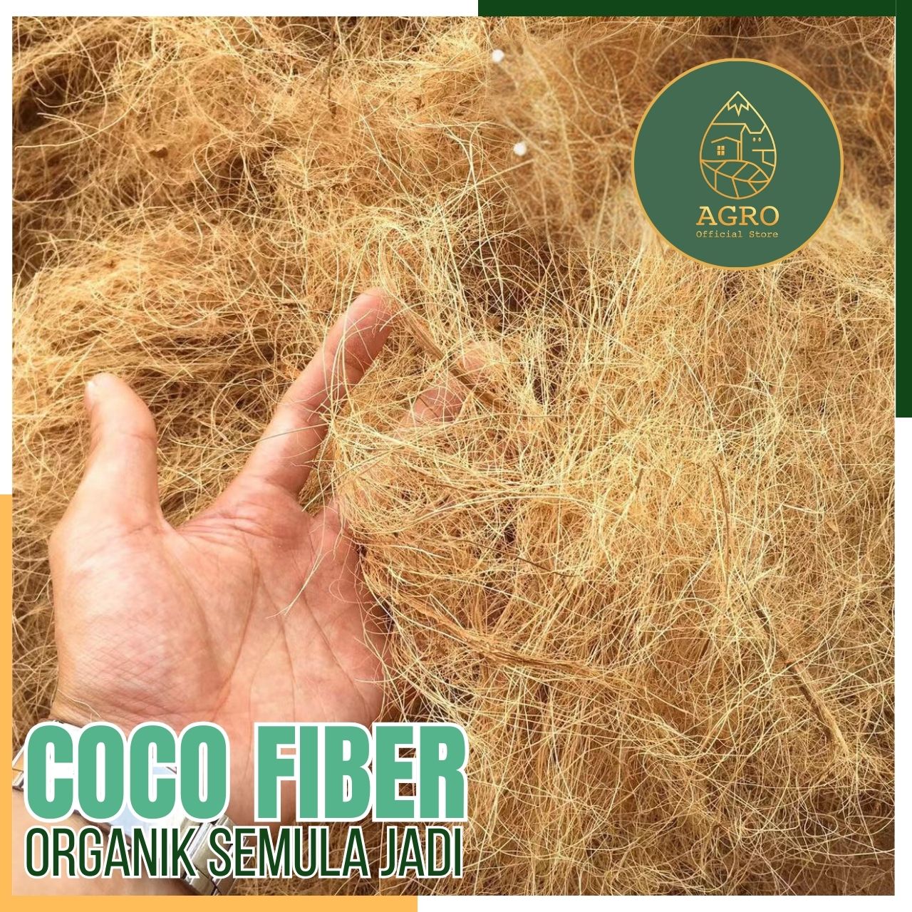 AGRO Organik Coconut Coco Long Fiber | Cocofibre Sabut Kelapa | Sabut ...