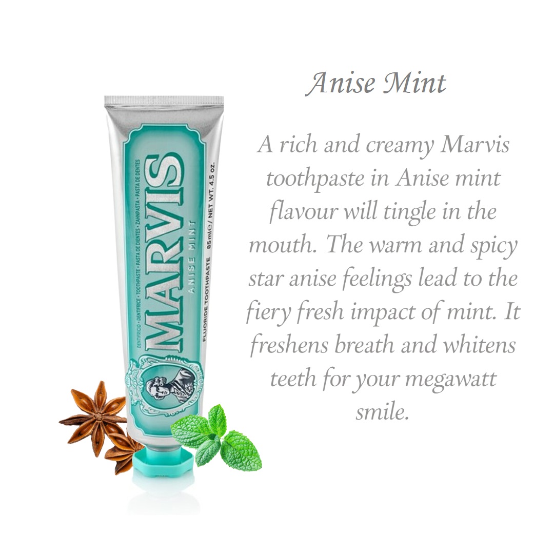 Marvis Toothpaste From Italy Classic Strong, Whitening, Aquatic, Jasmin ...