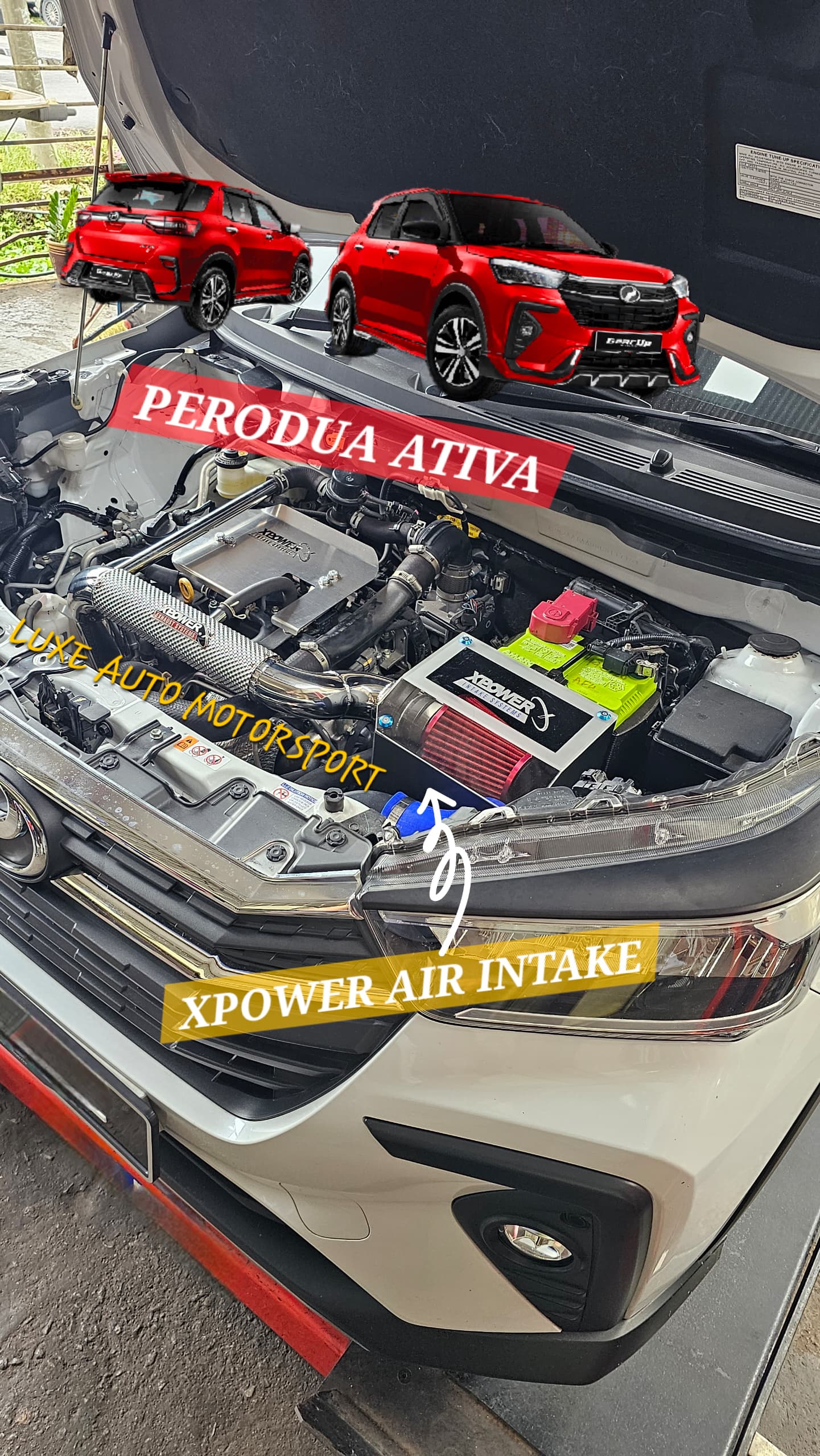 Perodua Ativa New Air Intake Systems (XPower AIR INTAKE) | Shopee Malaysia