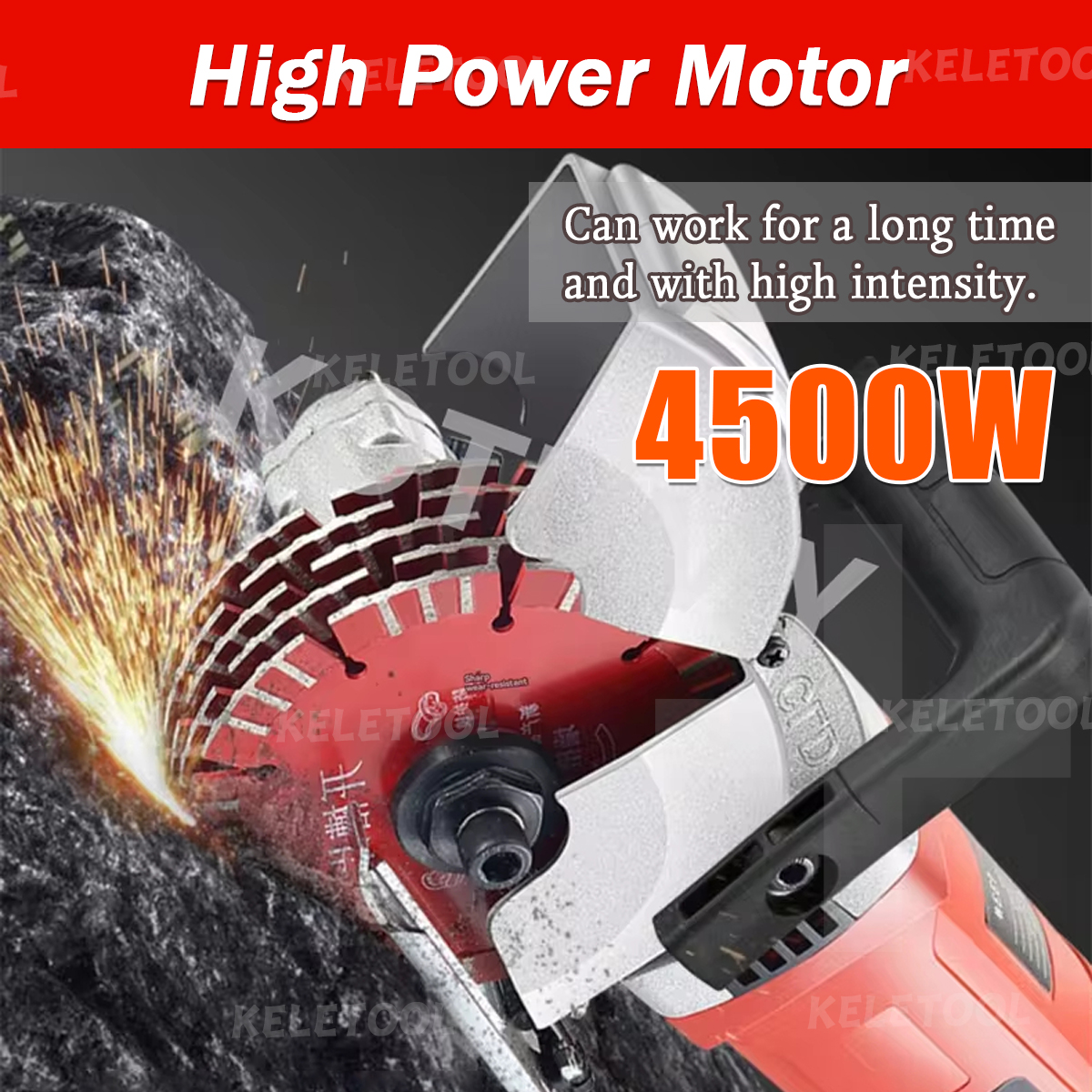 30MM 9800W Multi-Function Wall Slotting Machine Cutter Groove Cement ...