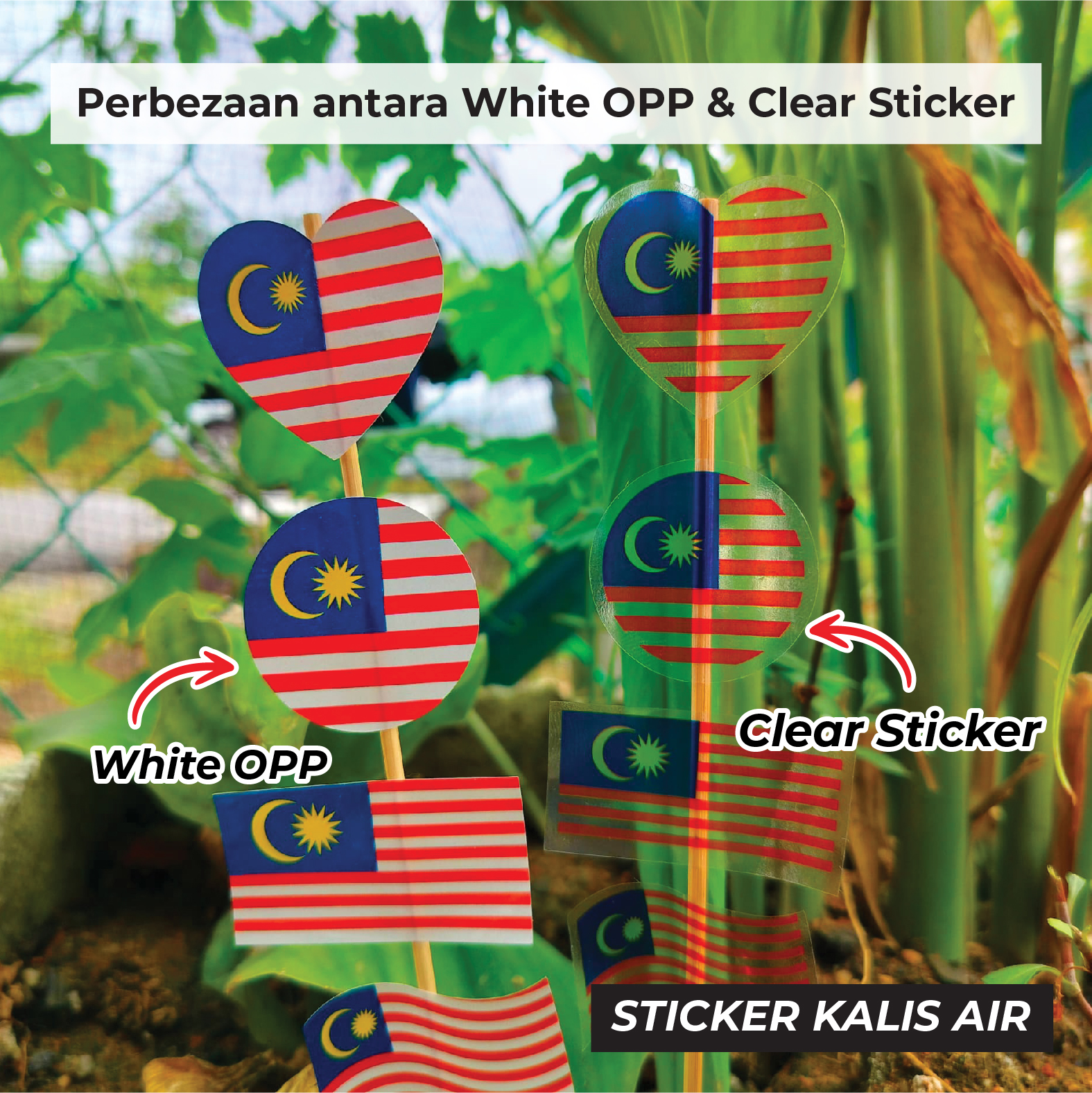STICKER PIPI BENDERA MALAYSIA MURAH - Sticker Bendera Malaysia / Kalis ...
