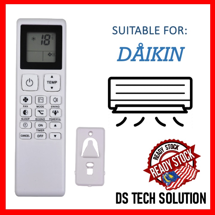 DAIKINn AIRCOND FTKF25/35/50/71AV1M REMOTE CONTROL AIR COND AIR ...