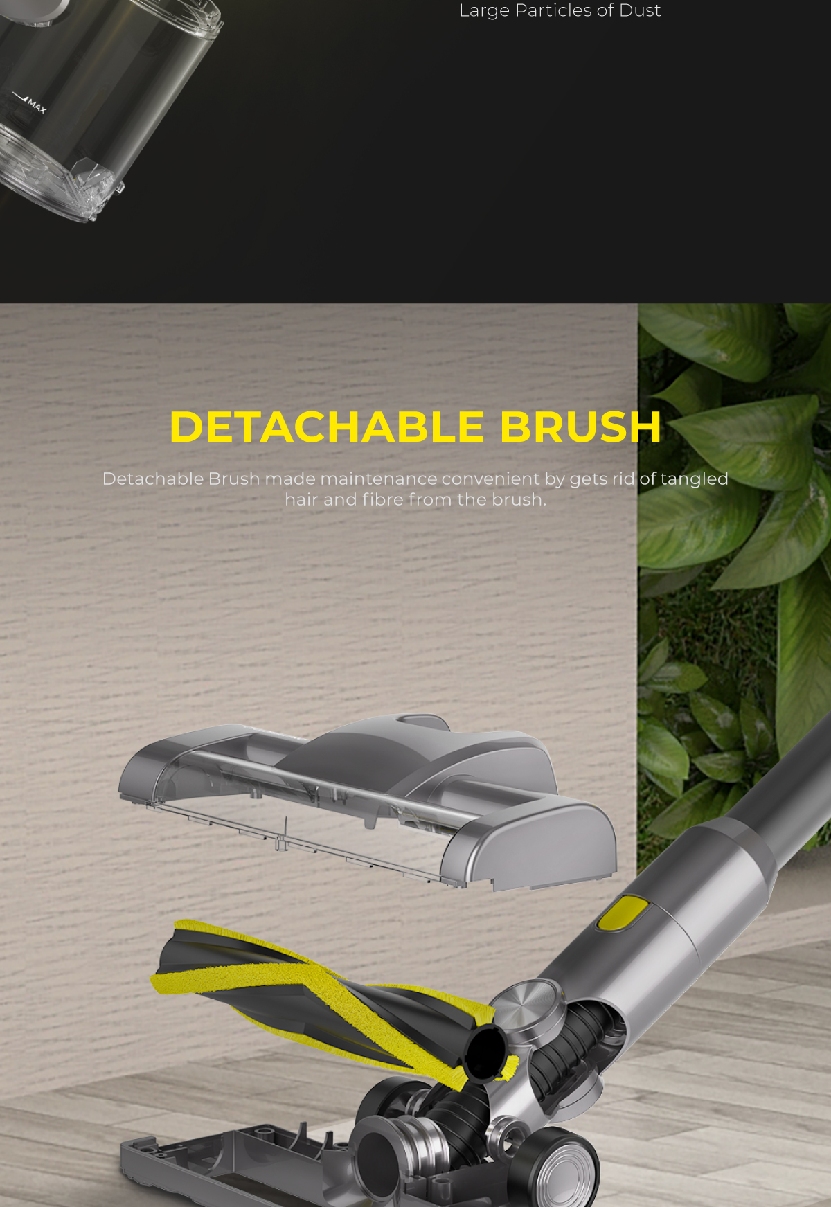 Bossman Kaden, Cyclomax Pro VK2 Wireless Cordless Vacuum Cleaner ...