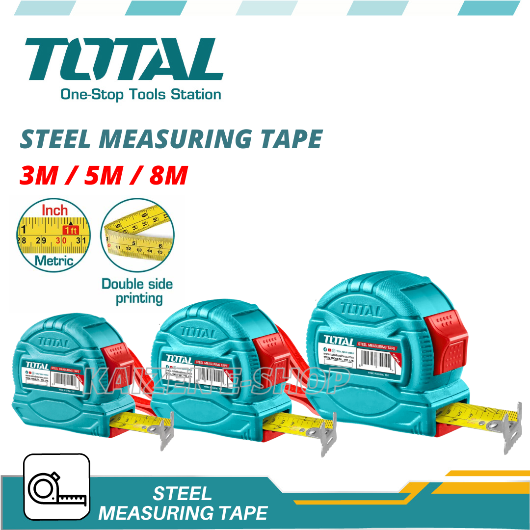 TOTAL TMT34316 (3mx16mm) / TMT34525 (5mx25mm) / TMT34825 (8mx25mm ...