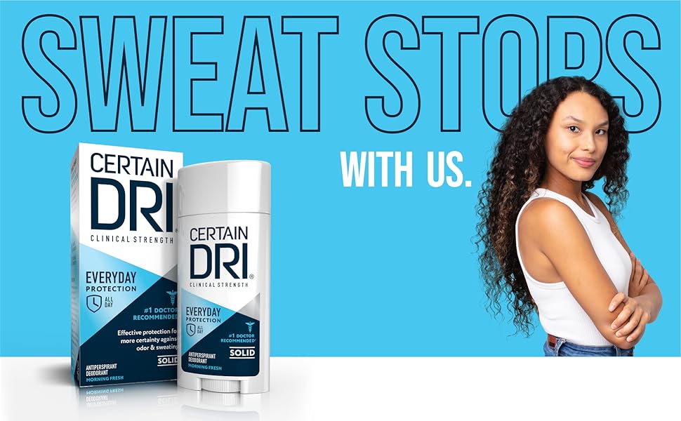 Certain Dri Clinical Antiperspirant Deodorant - Prescription Strength ...