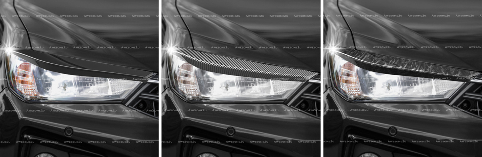 Awesome2u Perodua Bezza FL 2019-2024 Head Lamp Eye Lid Cover Sportivo ...