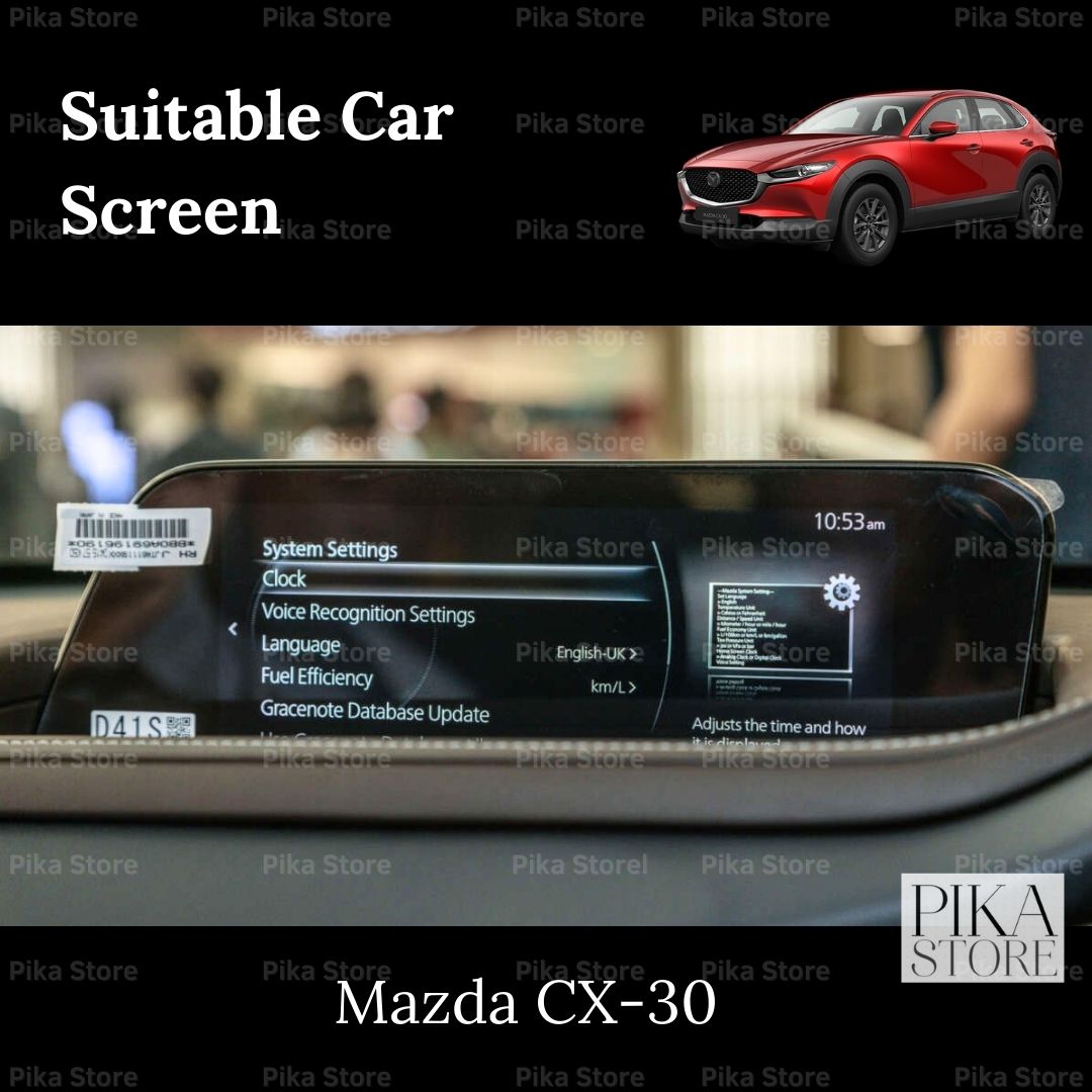 Mazda CX-30 Screen Protector Car Navigation Screen Infortainment Mazda ...