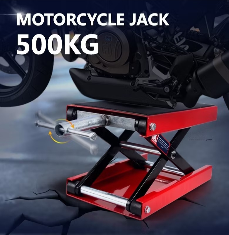 Paddock Stand Motor Chopper Lift Jack Motocross Heavy Duty Sport Street ...