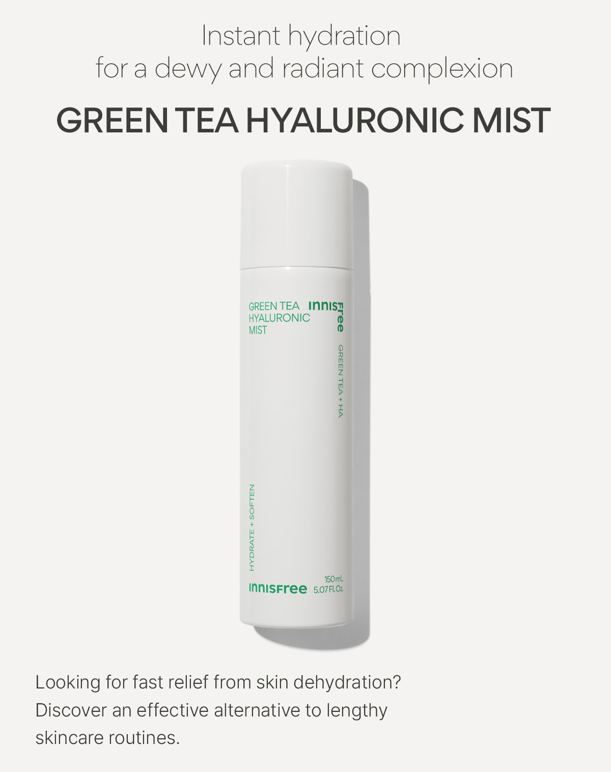 [1-16 FEB | GET 15% OFF] INNISFREE Green Tea Hyaluronic Mist 150ml ...