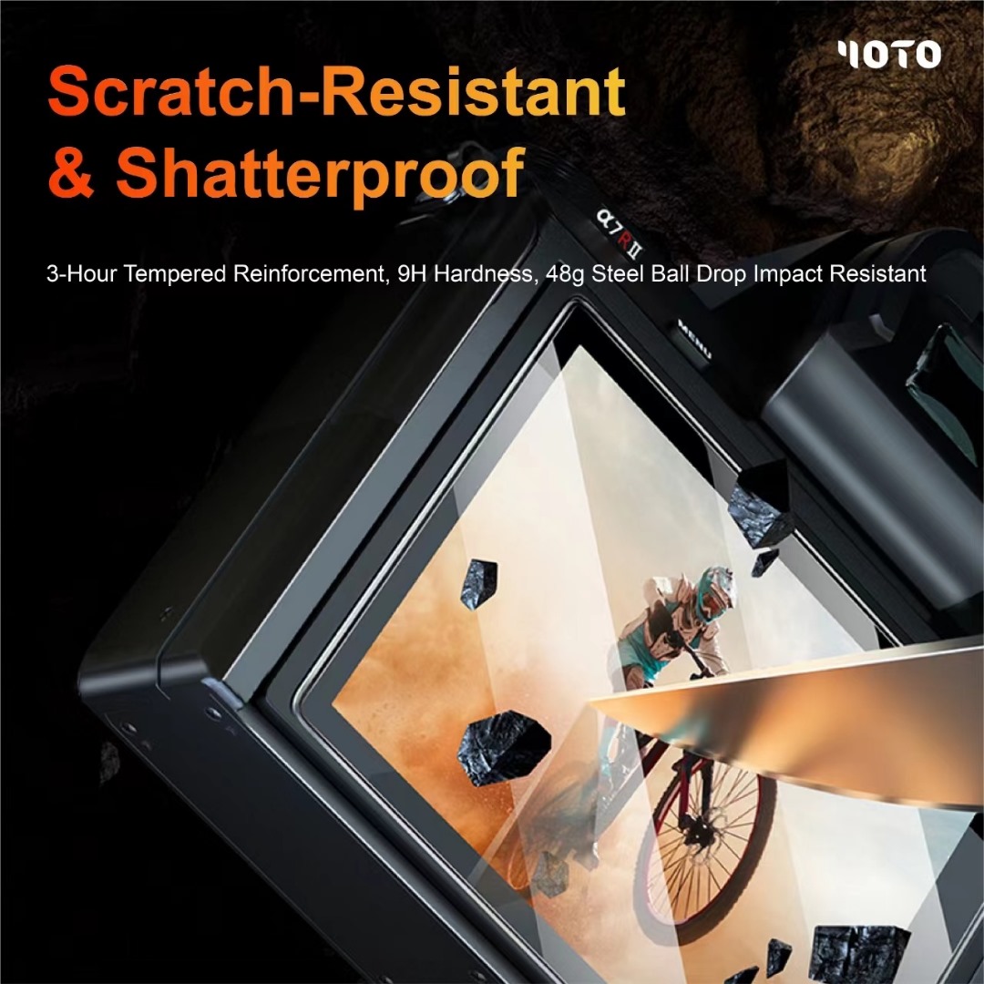 FOTO Canon EOS R50 / R8 Camera Tempered Glass 9H 2.5D Screen Protector ...