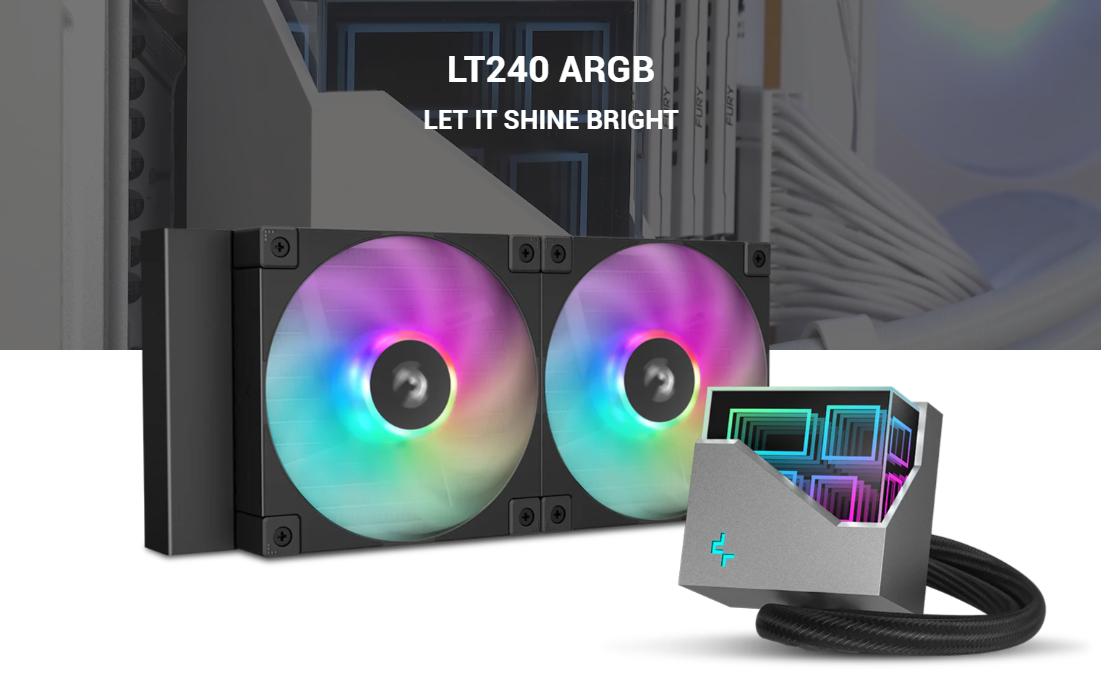 DeepCool LT240 ARGB High-Performance 240mm AiO CPU Cooler | Intel & AMD ...