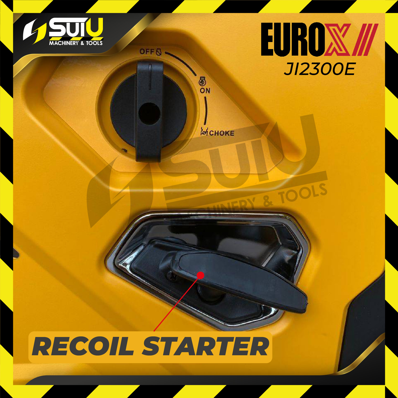 EUROX GOLD JI2300E Gasoline Inverter Generator / Penjana (Battery Starter) | Shopee Malaysia