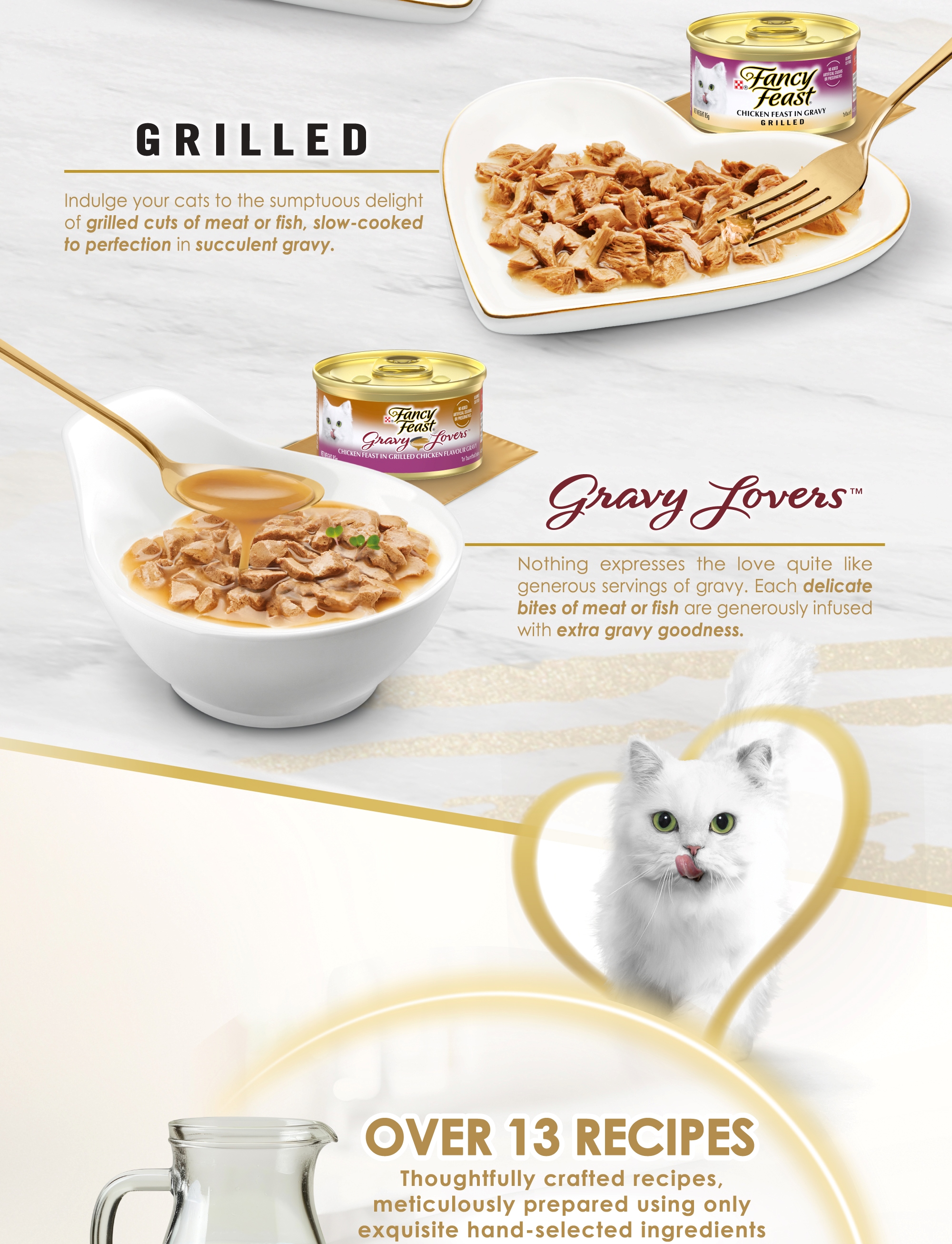 PURINA Fancy Feast Classic Paté Ocean Whitefish & Tuna Feast 85g ...