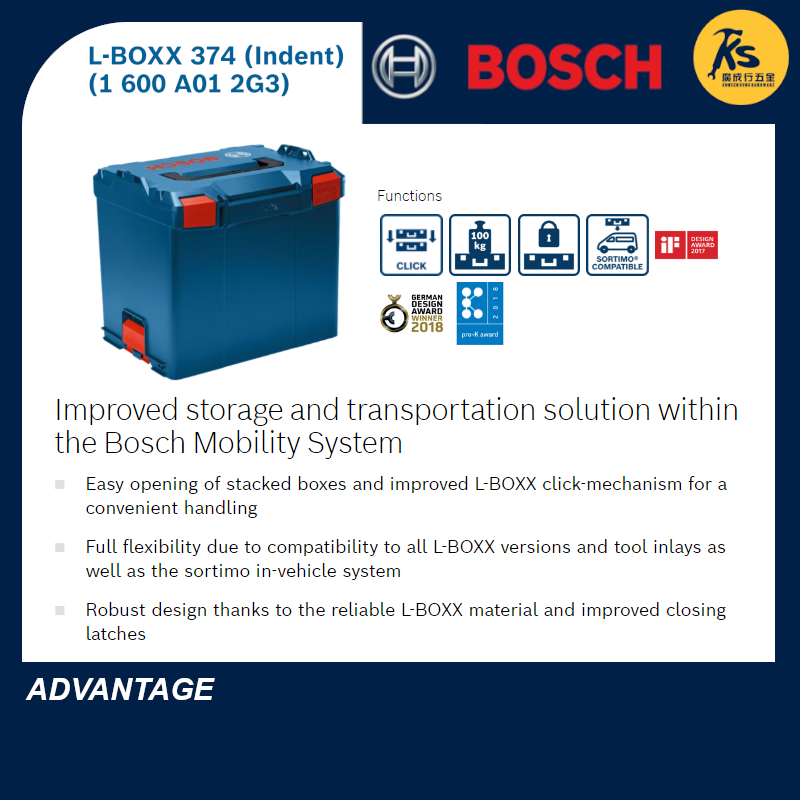 BOSCH L-BOXX Tool Storage L-BOXX Mini | 102 | 136 | 238 | 374 ( 1 600 ...