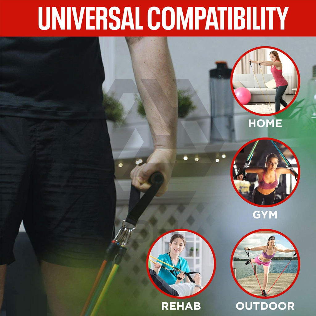 3H 1pcs Pulldown Tricep Rope Cable Handle Dip Resistance Multi-Gym D ...