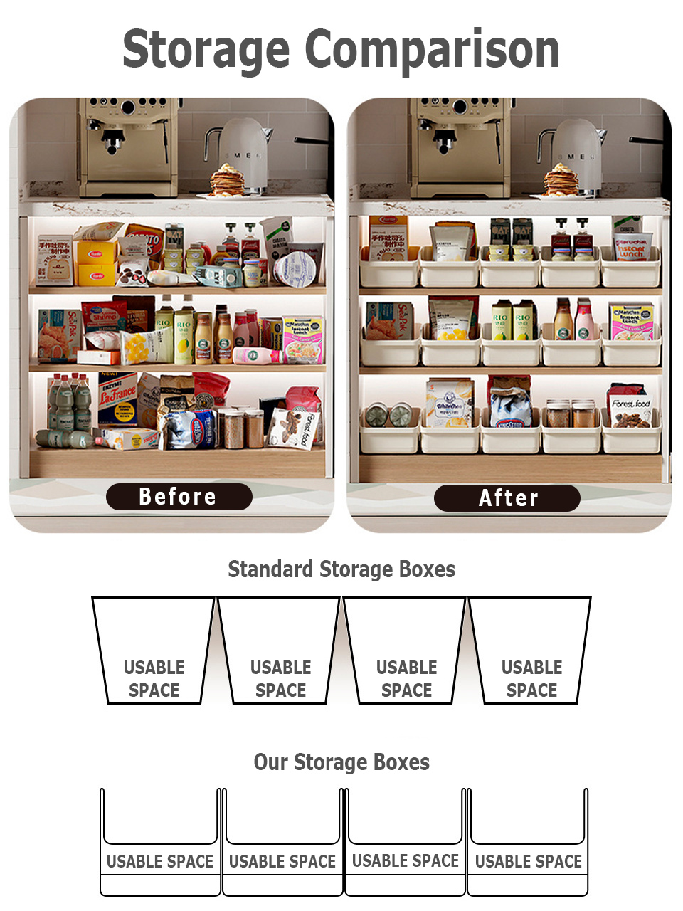 Moda Home Storage Box storage basket organizing sundries organizer bins ...